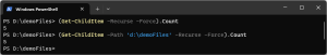 PowerShell: Counting Files, Words and Rows - DBASco