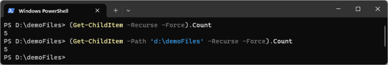 PowerShell: Counting Files, Words and Rows - DBASco