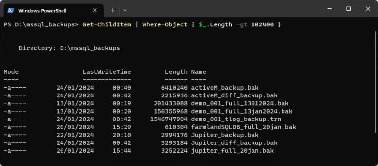 PowerShell: Get-ChildItem, a Comprehensive Guide - DBASco