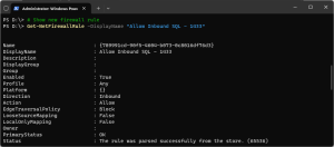PowerShell: Creating a New Firewall Rule - DBASco