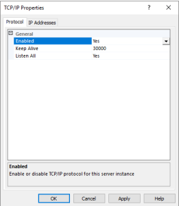 Enabling TCP Connections in SQL Server - DBASco