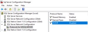 Enabling TCP Connections in SQL Server - DBASco