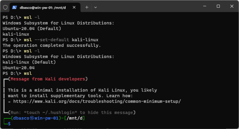 How to Install WSL on Windows - DBASco