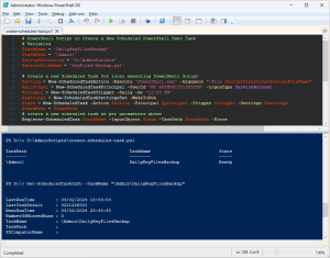 Automating PowerShell Scripts with Task Scheduler in Windows - DBASco