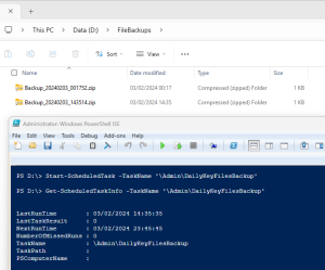 Automating PowerShell Scripts with Task Scheduler in Windows - DBASco