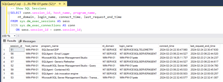 Killing Spids In Sql Server Dbasco