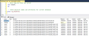 Moving Temp DB in SQL Server - DBASco