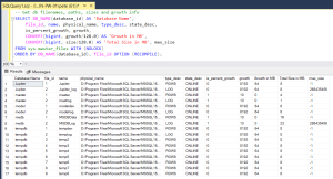 Get Database FileNames and Paths in SQL Server - DBASco