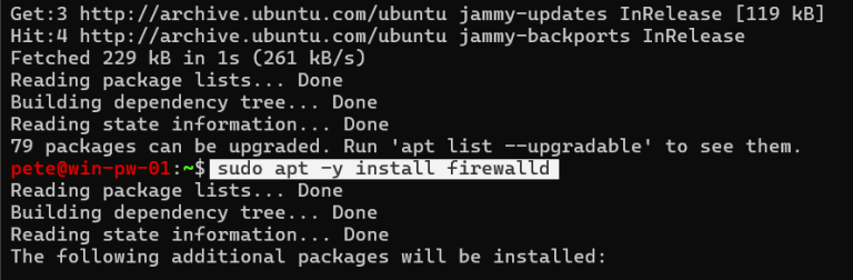 How To Install Firewalld On Wsl Ubuntu Dbasco 