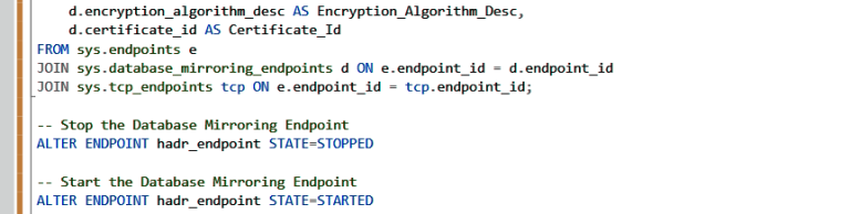 Troubleshooting Database Mirroring Issues In Sql Server Dbasco 6575